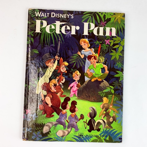 Vintage | Accents | Vintage Walt Disney 976 Peter Pan Collection Book ...